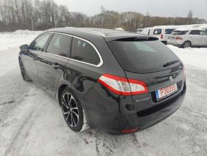 Black Peugeot 508 2015 in Taurage, with an engine capacity of 2.00 L and mileage of 260 thousand km for 5700 €, photo 6 on AUTOMOTO.COM.LV