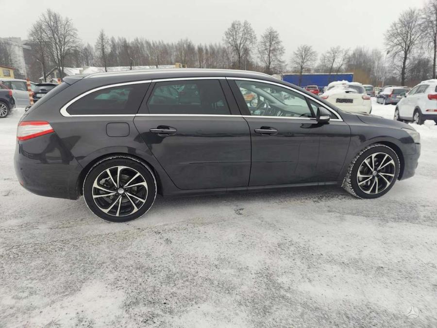 Black Peugeot 508 2015 in Taurage, with an engine capacity of 2.00 L and mileage of 260 thousand km for 5700 €, photo 7 on AUTOMOTO.COM.LV