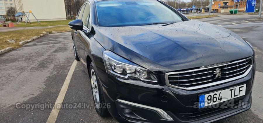 Black Peugeot 508 2015 in Narva, with an engine capacity of 1.60 L and mileage of 234 thousand km for 4900 €, photo 3 on AUTOMOTO.COM.LV