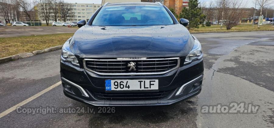 Black Peugeot 508 2015 in Narva, with an engine capacity of 1.60 L and mileage of 234 thousand km for 4900 €, photo 4 on AUTOMOTO.COM.LV