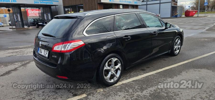 Black Peugeot 508 2015 in Narva, with an engine capacity of 1.60 L and mileage of 234 thousand km for 4900 €, photo 6 on AUTOMOTO.COM.LV