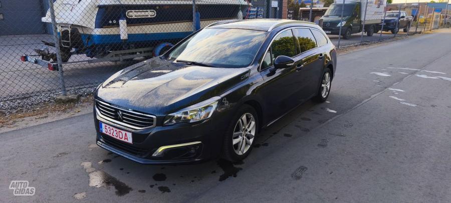 Black Peugeot 508 2015 in Silute, with an engine capacity of 2.00 L and mileage of 298 thousand km for 3800 €, photo 1 on AUTOMOTO.COM.LV