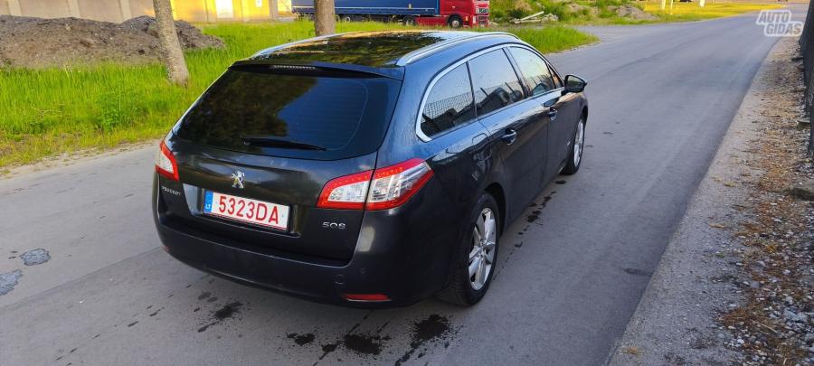Black Peugeot 508 2015 in Silute, with an engine capacity of 2.00 L and mileage of 298 thousand km for 3800 €, photo 5 on AUTOMOTO.COM.LV