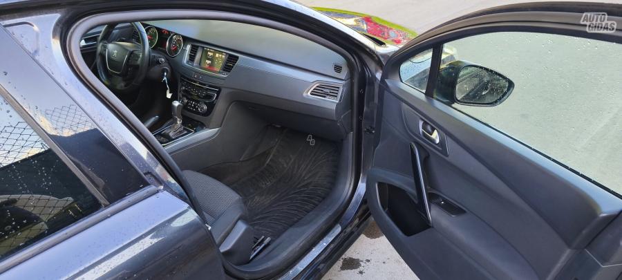 Black Peugeot 508 2015 in Silute, with an engine capacity of 2.00 L and mileage of 298 thousand km for 3800 €, photo 9 on AUTOMOTO.COM.LV
