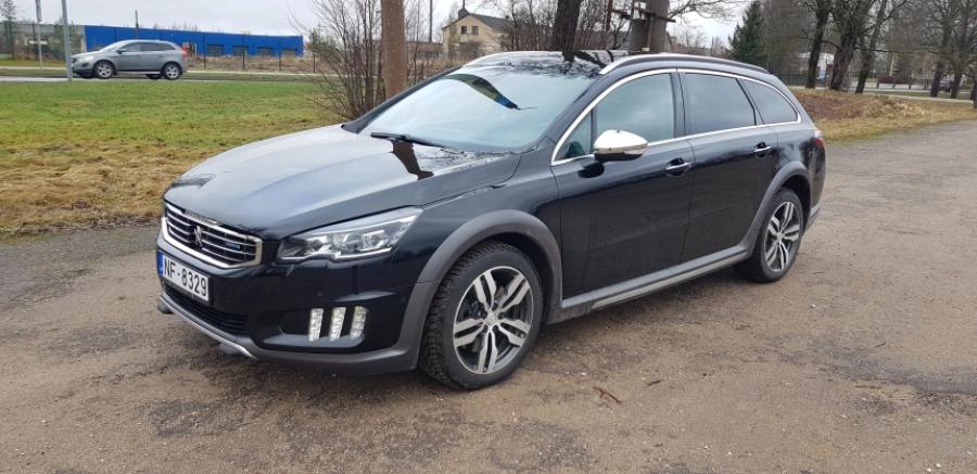 Black Peugeot 508 2015 in Riga, with an engine capacity of 2.00 L and mileage of 238 thousand km for 9750 €, photo 29 on AUTOMOTO.COM.LV