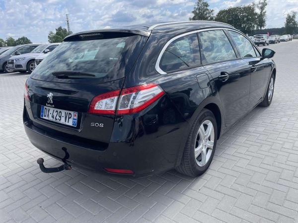 Melns Peugeot 508 2015 Tauragė, ar dzinēja tilpumu 1.56 L un nobraukumu 260 tūkst. km par 4700 €, foto 5 vietnē AUTOMOTO.COM.LV