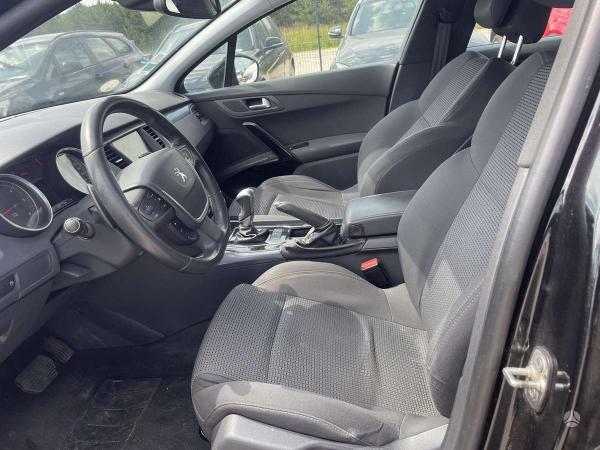 Melns Peugeot 508 2015 Tauragė, ar dzinēja tilpumu 1.56 L un nobraukumu 260 tūkst. km par 4700 €, foto 9 vietnē AUTOMOTO.COM.LV