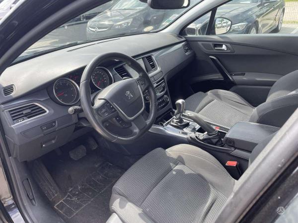 Melns Peugeot 508 2015 Tauragė, ar dzinēja tilpumu 1.56 L un nobraukumu 260 tūkst. km par 4700 €, foto 10 vietnē AUTOMOTO.COM.LV