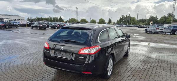 Black Peugeot 508 2015 in Marijampole, with an engine capacity of 1.60 L and mileage of 242 thousand km for 5150 €, photo 5 on AUTOMOTO.COM.LV