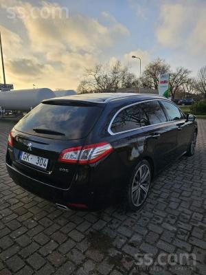 Melns Peugeot 508 2015 Liepāja, ar dzinēja tilpumu 2.20 L un nobraukumu 242 tūkst. km par 5600 €, foto 4 vietnē AUTOMOTO.COM.LV