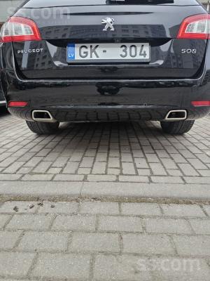 Melns Peugeot 508 2015 Liepāja, ar dzinēja tilpumu 2.20 L un nobraukumu 242 tūkst. km par 5600 €, foto 6 vietnē AUTOMOTO.COM.LV