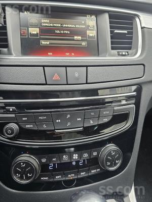 Melns Peugeot 508 2015 Liepāja, ar dzinēja tilpumu 2.20 L un nobraukumu 242 tūkst. km par 5600 €, foto 7 vietnē AUTOMOTO.COM.LV