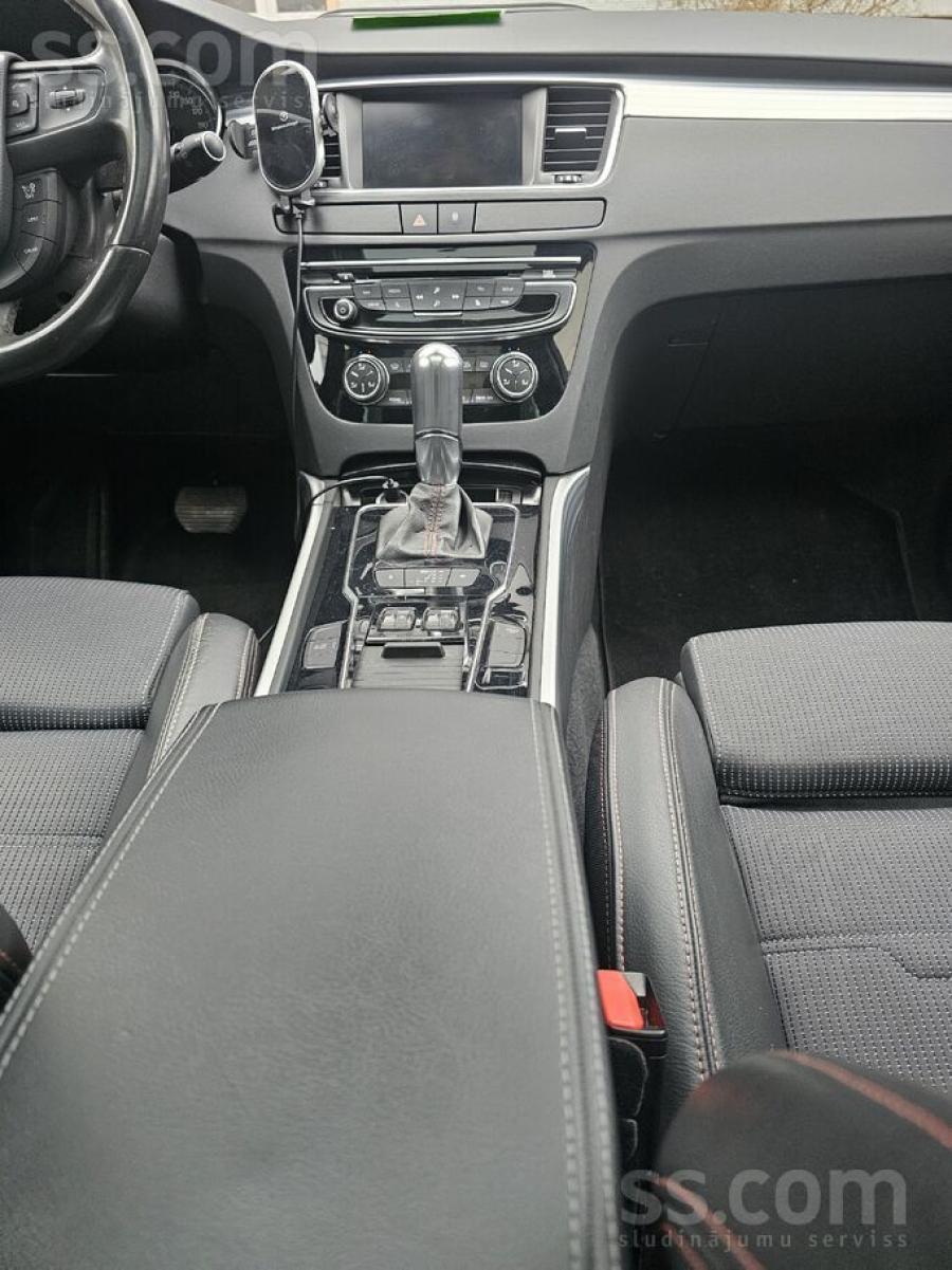 Melns Peugeot 508 2015 Liepāja, ar dzinēja tilpumu 2.20 L un nobraukumu 242 tūkst. km par 5600 €, foto 8 vietnē AUTOMOTO.COM.LV