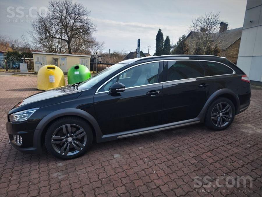 Black Peugeot 508 2015 in Ventspils, with an engine capacity of 2.00 L and mileage of 218 thousand km for 7500 €, photo 3 on AUTOMOTO.COM.LV
