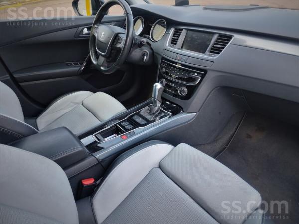 Black Peugeot 508 2015 in Ventspils, with an engine capacity of 2.00 L and mileage of 218 thousand km for 7500 €, photo 7 on AUTOMOTO.COM.LV