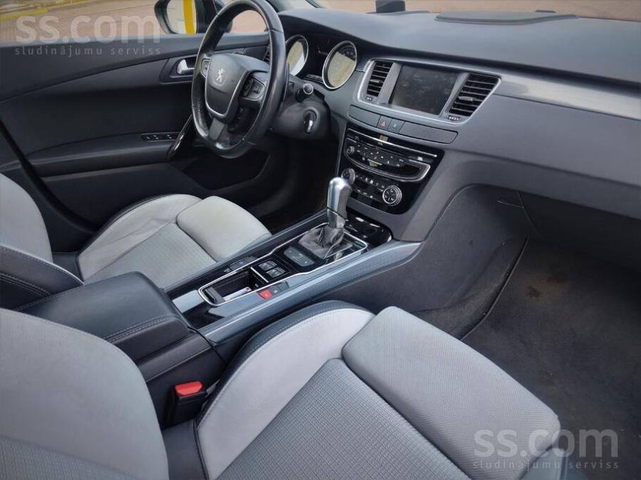 Black Peugeot 508 2015 in Ventspils, with an engine capacity of 2.00 L and mileage of 218 thousand km for 7500 €, photo 8 on AUTOMOTO.COM.LV