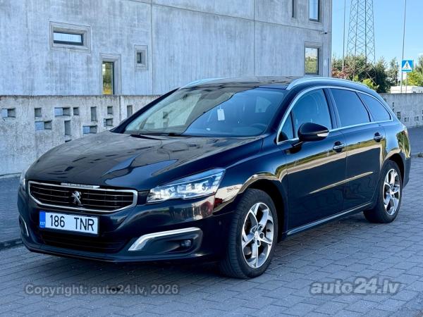Melns Peugeot 508 2015 Tallina, ar dzinēja tilpumu 2.00 L un nobraukumu 359 tūkst. km par 4500 €, foto 3 vietnē AUTOMOTO.COM.LV
