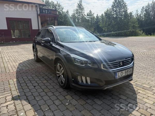 Black Peugeot 508 2015 in Jelgava, with an engine capacity of 2.00 L and mileage of 387 thousand km for 4700 €, photo 2 on AUTOMOTO.COM.LV