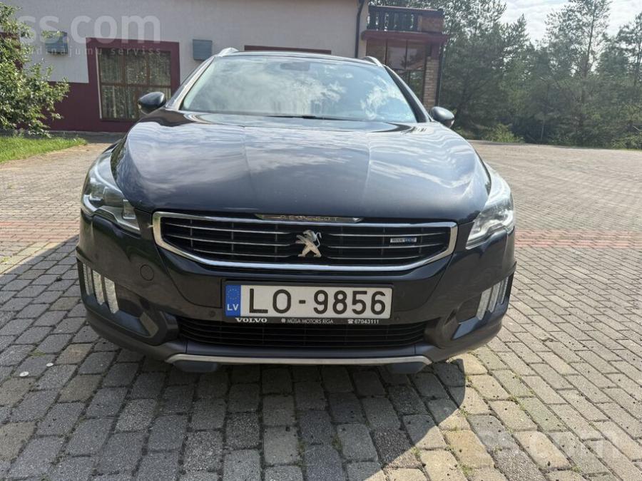 Black Peugeot 508 2015 in Jelgava, with an engine capacity of 2.00 L and mileage of 387 thousand km for 4700 €, photo 8 on AUTOMOTO.COM.LV