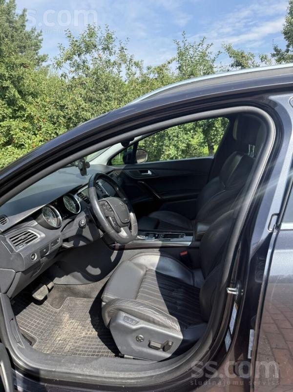 Black Peugeot 508 2015 in Jelgava, with an engine capacity of 2.00 L and mileage of 387 thousand km for 4700 €, photo 8 on AUTOMOTO.COM.LV