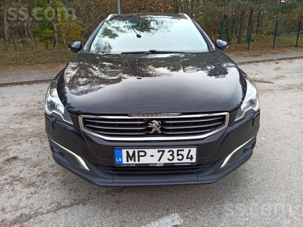 Black Peugeot 508 2015 in Riga, with an engine capacity of 1.60 L and mileage of 0 thousand km for 4500 €, photo 3 on AUTOMOTO.COM.LV