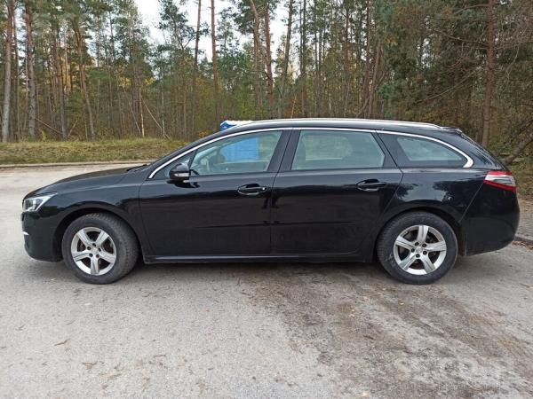 Black Peugeot 508 2015 in Riga, with an engine capacity of 1.60 L and mileage of 0 thousand km for 4500 €, photo 5 on AUTOMOTO.COM.LV