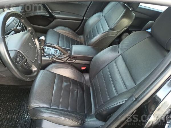 Black Peugeot 508 2015 in Riga, with an engine capacity of 1.60 L and mileage of 0 thousand km for 4500 €, photo 10 on AUTOMOTO.COM.LV