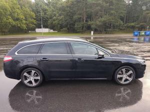Black Peugeot 508 2015 in Kaunas, with an engine capacity of 2.00 L and mileage of 356 thousand km for 5400 €, photo 6 on AUTOMOTO.COM.LV