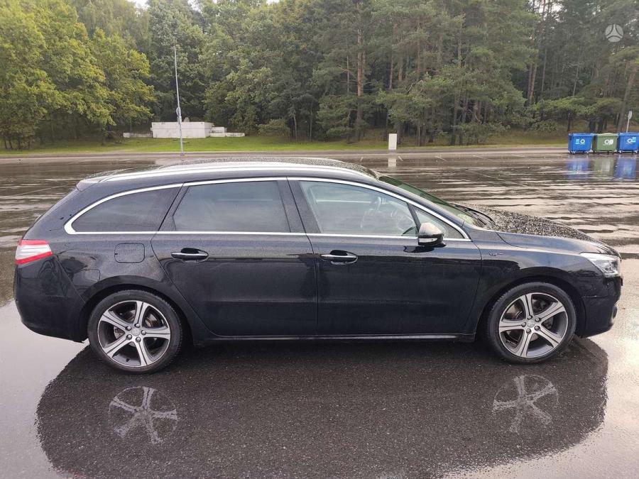 Black Peugeot 508 2015 in Kaunas, with an engine capacity of 2.00 L and mileage of 356 thousand km for 5400 €, photo 6 on AUTOMOTO.COM.LV