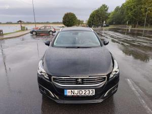 Black Peugeot 508 2015 in Kaunas, with an engine capacity of 2.00 L and mileage of 356 thousand km for 5400 €, photo 8 on AUTOMOTO.COM.LV