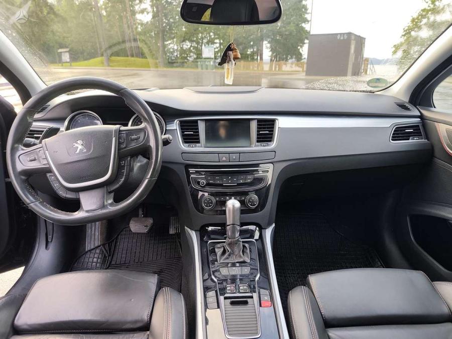 Black Peugeot 508 2015 in Kaunas, with an engine capacity of 2.00 L and mileage of 356 thousand km for 5400 €, photo 16 on AUTOMOTO.COM.LV
