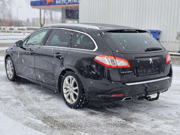 Black Peugeot 508 2016 in Rokiskis, with an engine capacity of 1.60 L and mileage of 135 thousand km for 4950 €, photo 3 on AUTOMOTO.COM.LV