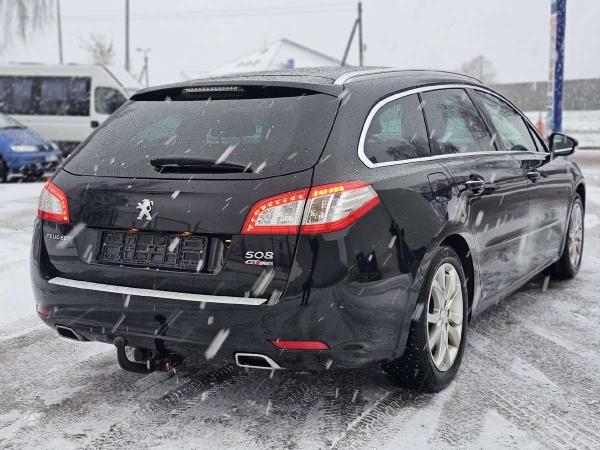 Black Peugeot 508 2016 in Rokiskis, with an engine capacity of 1.60 L and mileage of 135 thousand km for 4950 €, photo 7 on AUTOMOTO.COM.LV