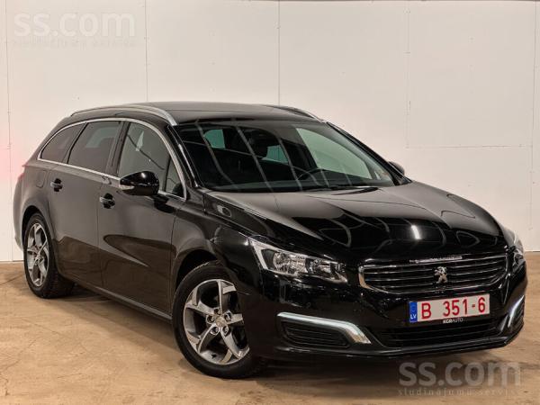 Black Peugeot 508 2016 in Jurmala, with an engine capacity of 1.60 L and mileage of 281 thousand km for 7450 €, photo 2 on AUTOMOTO.COM.LV
