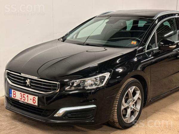 Black Peugeot 508 2016 in Jurmala, with an engine capacity of 1.60 L and mileage of 281 thousand km for 7450 €, photo 5 on AUTOMOTO.COM.LV