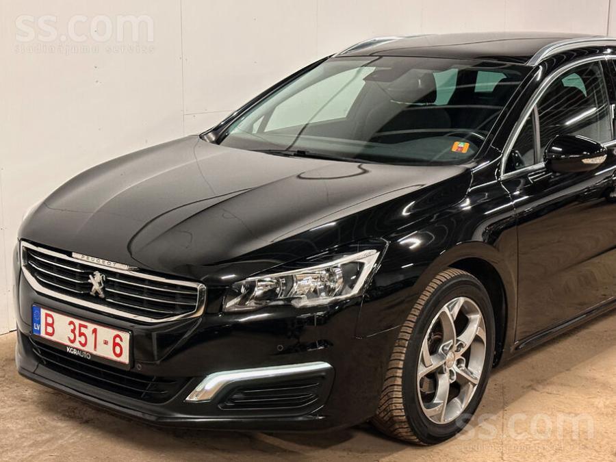 Melns Peugeot 508 2016 Jūrmala, ar dzinēja tilpumu 1.60 L un nobraukumu 281 tūkst. km par 7450 €, foto 5 vietnē AUTOMOTO.COM.LV