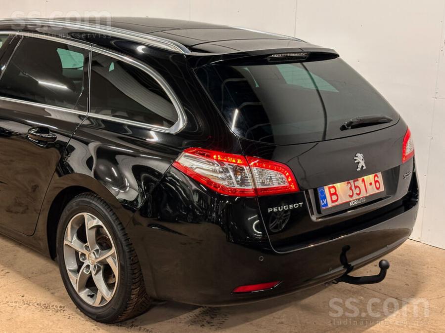 Melns Peugeot 508 2016 Jūrmala, ar dzinēja tilpumu 1.60 L un nobraukumu 281 tūkst. km par 7450 €, foto 6 vietnē AUTOMOTO.COM.LV