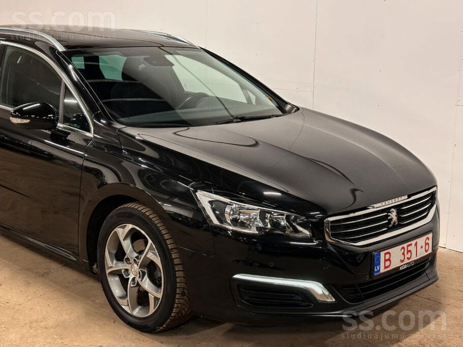 Melns Peugeot 508 2016 Jūrmala, ar dzinēja tilpumu 1.60 L un nobraukumu 281 tūkst. km par 7450 €, foto 8 vietnē AUTOMOTO.COM.LV
