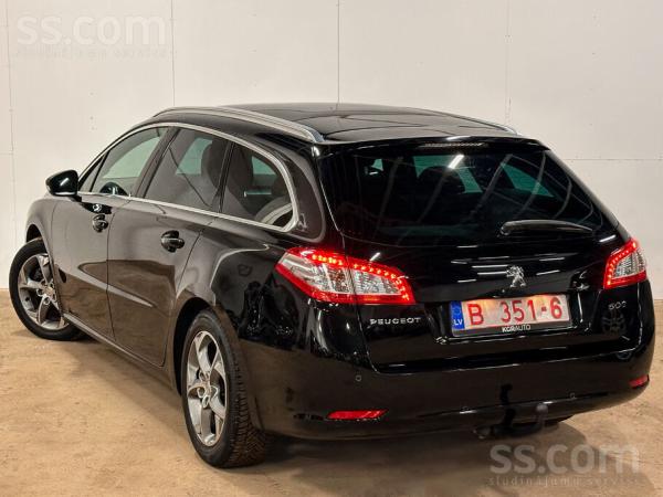 Black Peugeot 508 2016 in Jurmala, with an engine capacity of 1.60 L and mileage of 281 thousand km for 7450 €, photo 10 on AUTOMOTO.COM.LV