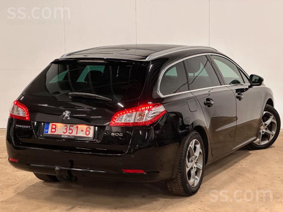 Melns Peugeot 508 2016 Jūrmala, ar dzinēja tilpumu 1.60 L un nobraukumu 281 tūkst. km par 7450 €, foto 11 vietnē AUTOMOTO.COM.LV
