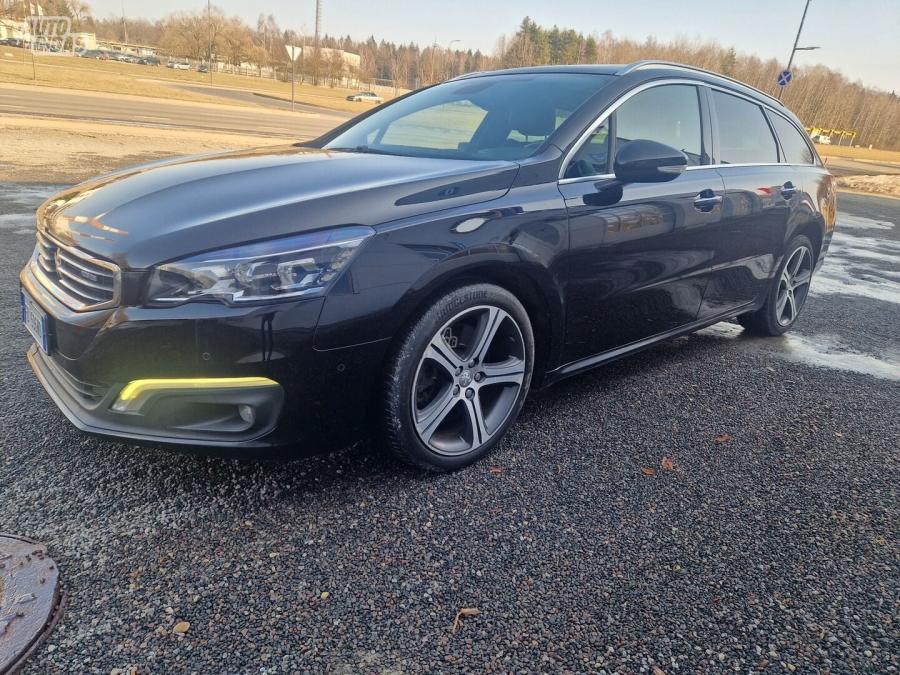 Melns Peugeot 508 2016 Kauņa, ar dzinēja tilpumu 2.00 L un nobraukumu 286 tūkst. km par 5550 €, foto 1 vietnē AUTOMOTO.COM.LV