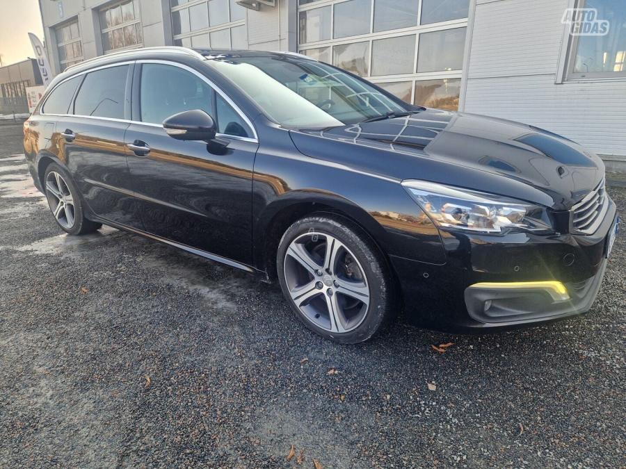 Melns Peugeot 508 2016 Kauņa, ar dzinēja tilpumu 2.00 L un nobraukumu 286 tūkst. km par 5550 €, foto 7 vietnē AUTOMOTO.COM.LV