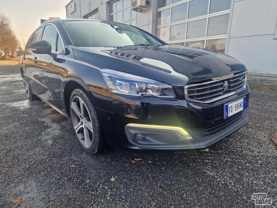 Melns Peugeot 508 2016 Kauņa, ar dzinēja tilpumu 2.00 L un nobraukumu 286 tūkst. km par 5550 €, foto 8 vietnē AUTOMOTO.COM.LV