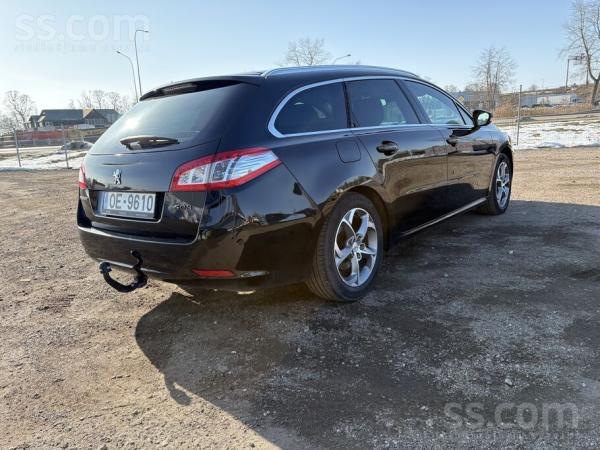 Black Peugeot 508 2016 in Daugavpils, with an engine capacity of 1.60 L and mileage of 248 thousand km for 4950 €, photo 5 on AUTOMOTO.COM.LV