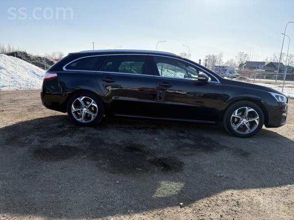 Black Peugeot 508 2016 in Daugavpils, with an engine capacity of 1.60 L and mileage of 248 thousand km for 4950 €, photo 6 on AUTOMOTO.COM.LV