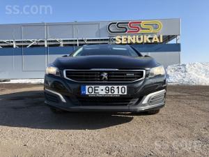 Black Peugeot 508 2016 in Daugavpils, with an engine capacity of 1.60 L and mileage of 248 thousand km for 4950 €, photo 9 on AUTOMOTO.COM.LV