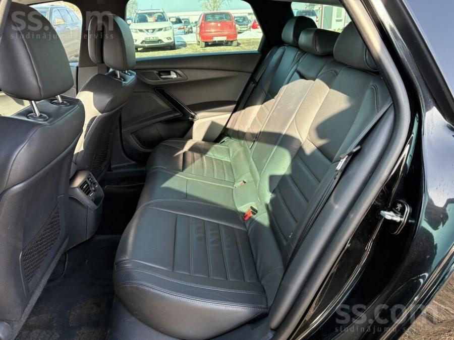 Black Peugeot 508 2016 in Daugavpils, with an engine capacity of 1.60 L and mileage of 248 thousand km for 4950 €, photo 23 on AUTOMOTO.COM.LV