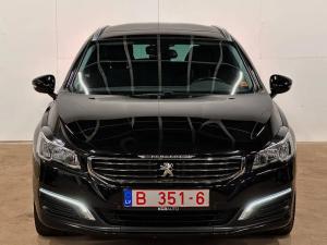 Black Peugeot 508 2016 in Jurmala, with an engine capacity of 1.60 L and mileage of 281 thousand km for 7450 €, photo 5 on AUTOMOTO.COM.LV