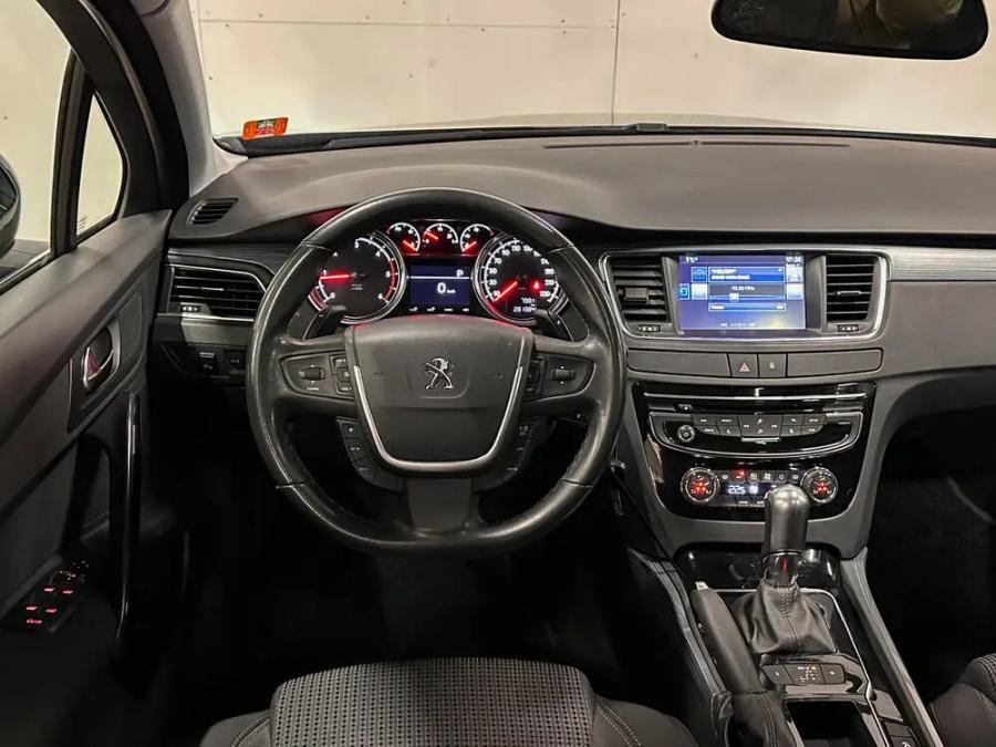 Black Peugeot 508 2016 in Jurmala, with an engine capacity of 1.60 L and mileage of 281 thousand km for 7450 €, photo 26 on AUTOMOTO.COM.LV