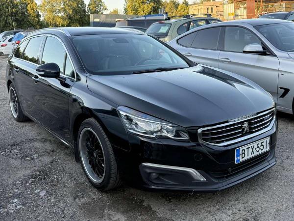 Black Peugeot 508 2016 in Prienai, with an engine capacity of 1.56 L and mileage of 291 thousand km for 3950 €, photo 2 on AUTOMOTO.COM.LV